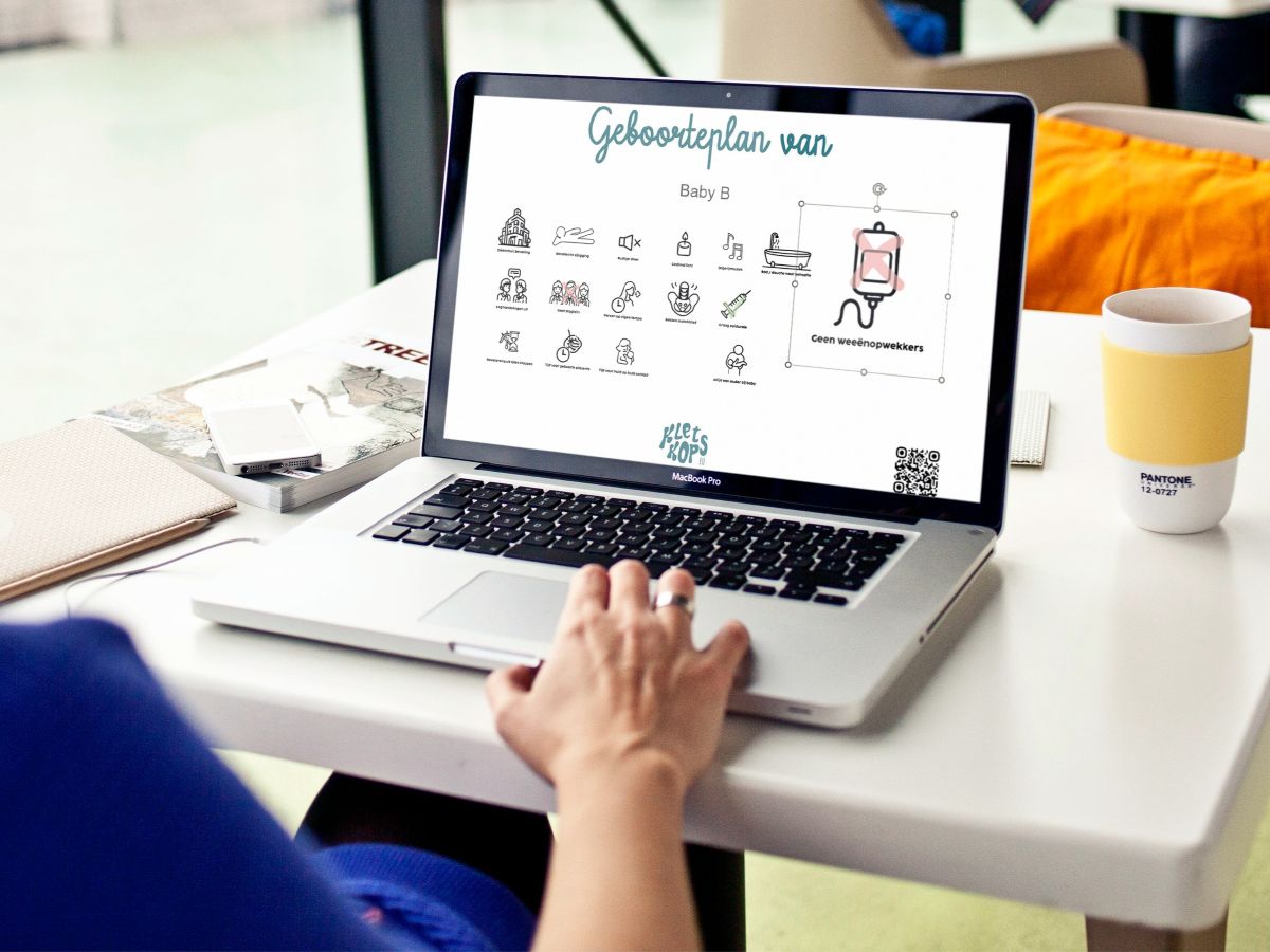 Bewerkbaar Geboorteplan - Gratis downloadbaar – Kletskop